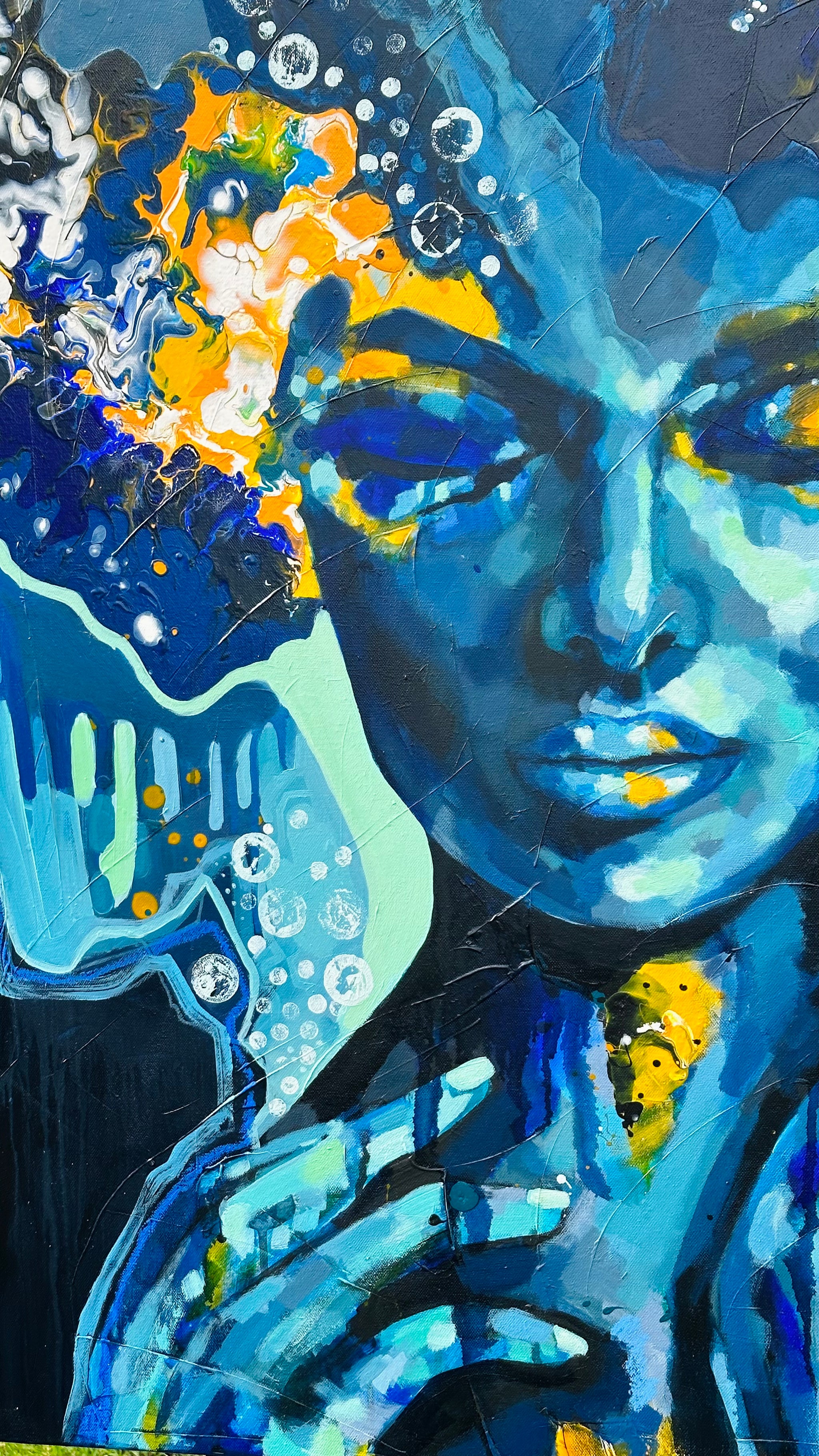 Starry Night's Ethereal Muse – Chayadesilva