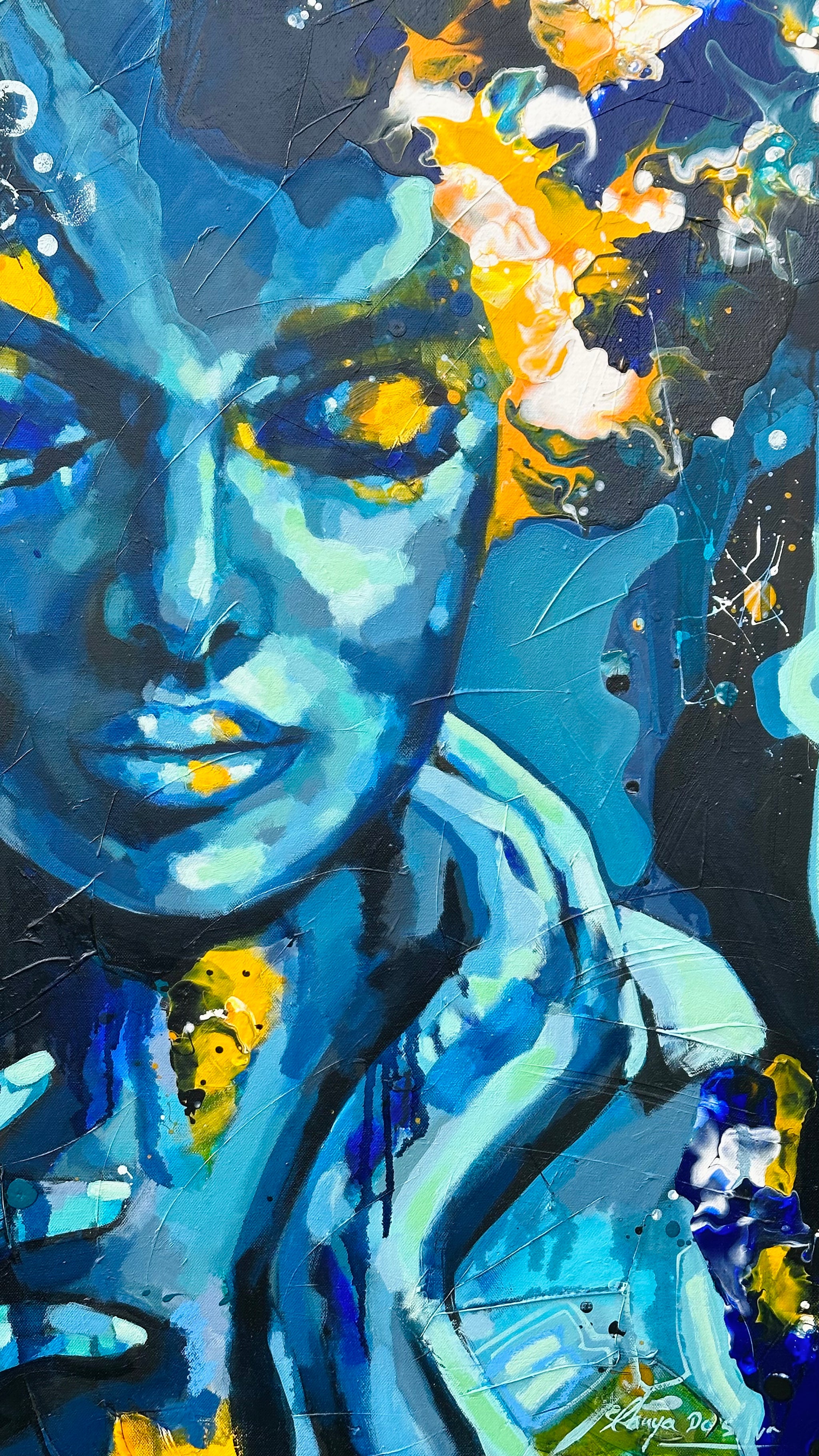 Starry Night's Ethereal Muse – Chayadesilva