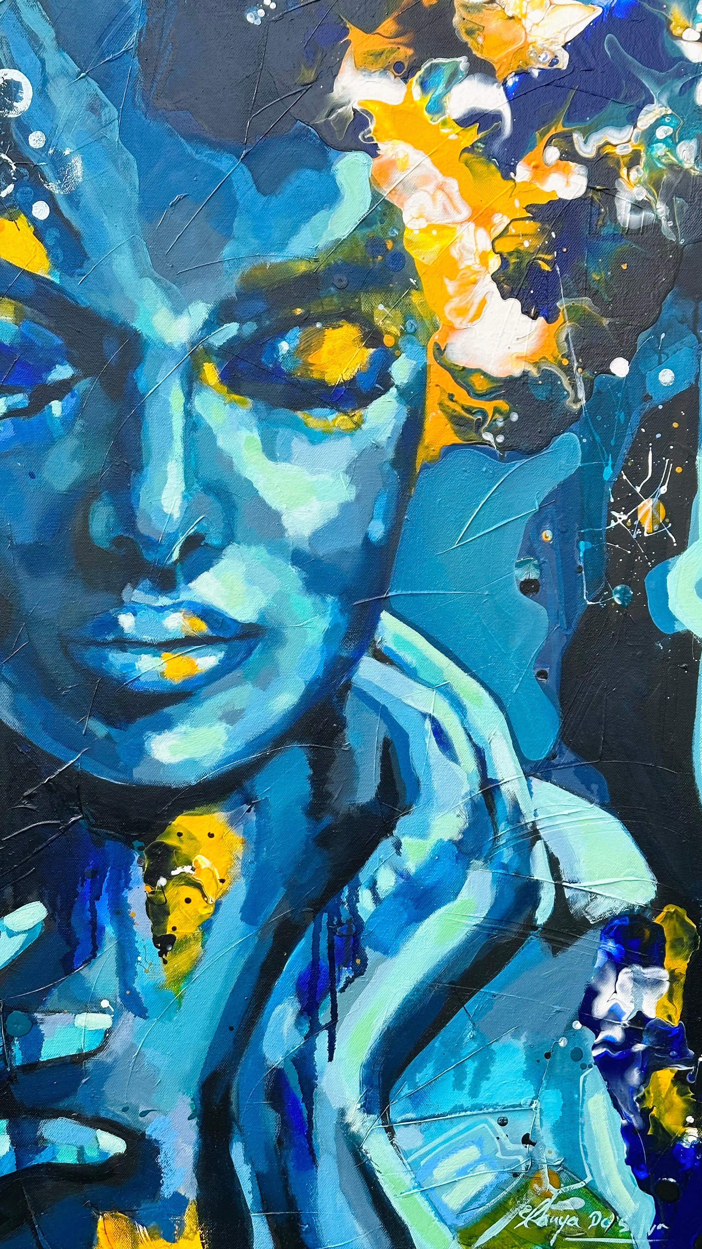 Starry Night's Ethereal Muse – Chayadesilva