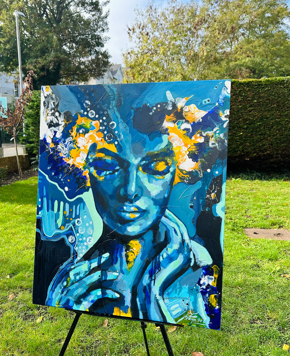 Starry Night's Ethereal Muse – Chayadesilva