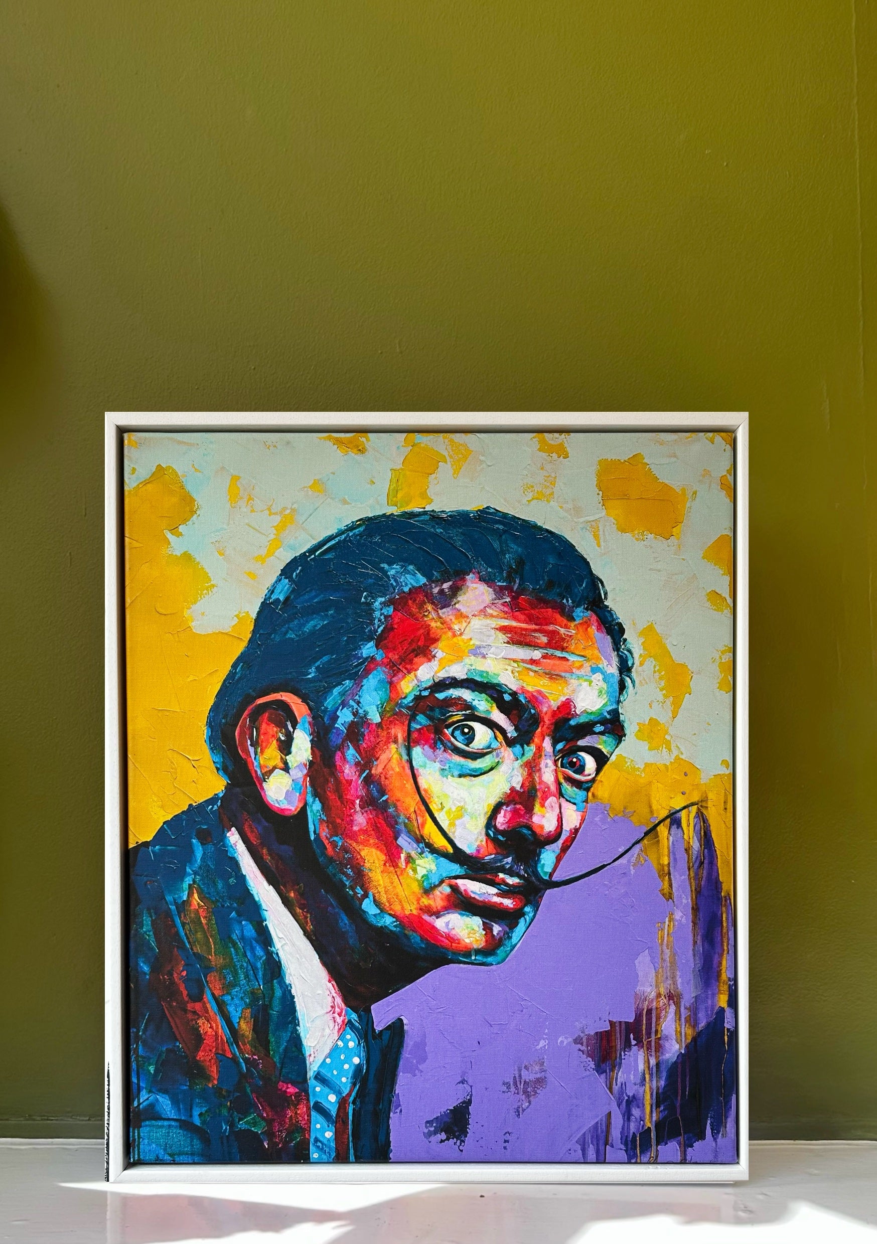 Salvador Dalí – Canvas Print – Chayadesilva