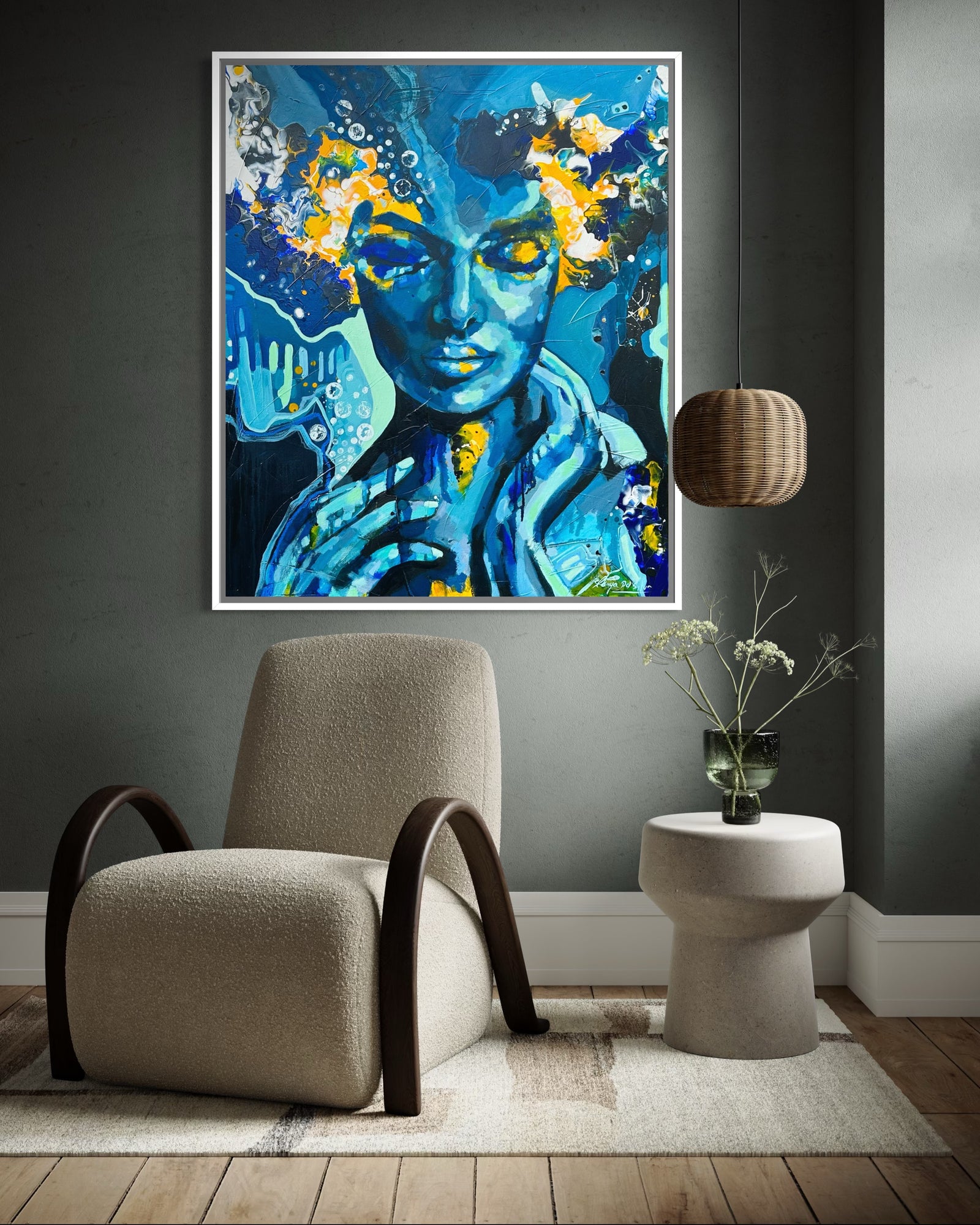 Starry Night's Ethereal Muse – Chayadesilva